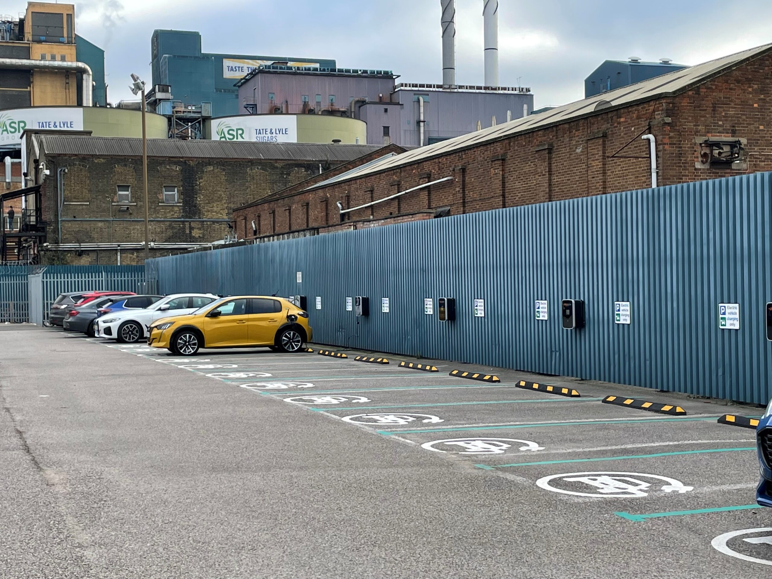34 new electric vehicle charge points at Thames and Plaistow factories ...