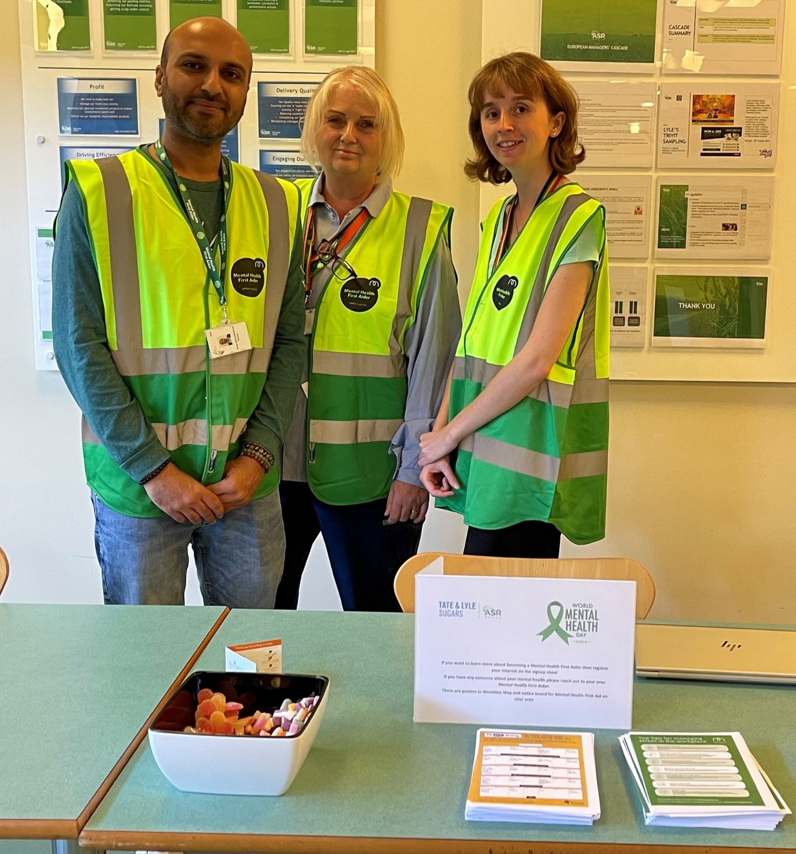 Marking World Mental Health Day 2023 at Thames Refinery - Tate & Lyle ...