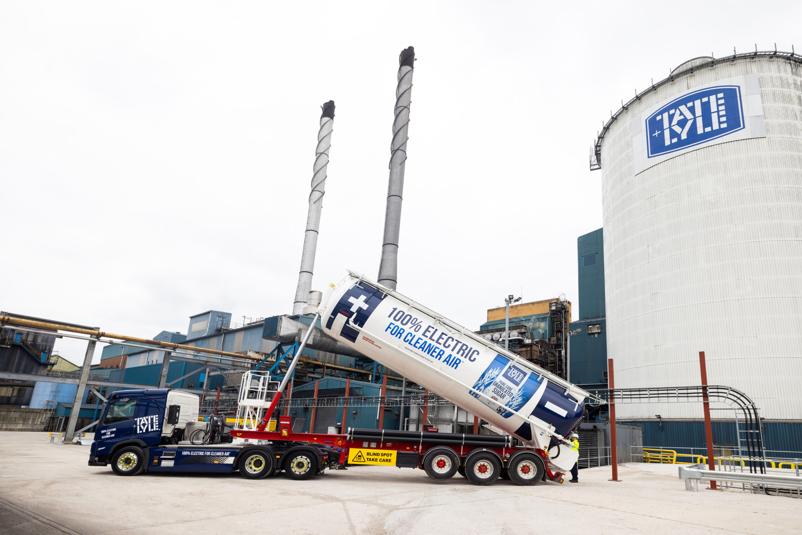 Driving sustainability forward with two new electric trucks - Tate & Lyle Sugars: Sustainably ...